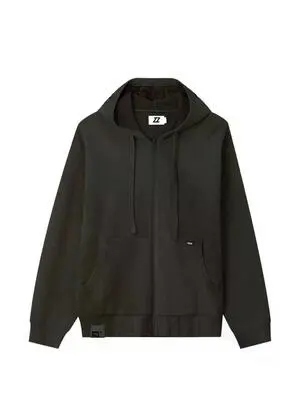 Izzue Logo-print Zip-up Hoodie
