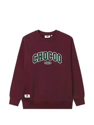 CHOCOOLATE Logo-appliqué Raglan-sleeve Hoodie