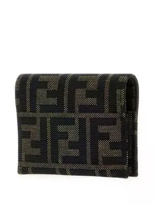 Fendi Ff Jacquard Card Case