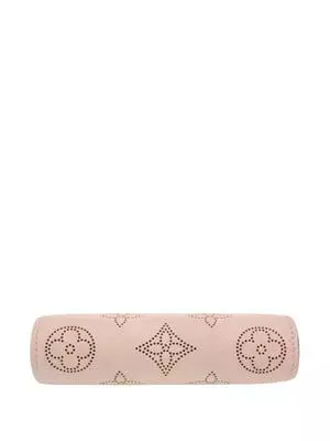 LOUIS VUITTON 2021-2026 Monogram Mahina Clea Wallet Small Wallets Pink