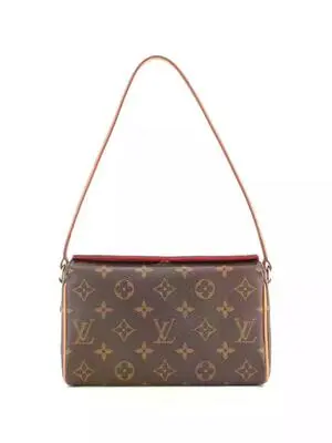 LOUIS VUITTON Recital Handbag Monogram Canvas Shoulder Bag
