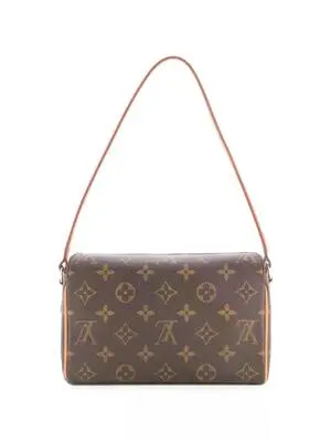 LOUIS VUITTON Recital Handbag Monogram Canvas Shoulder Bag
