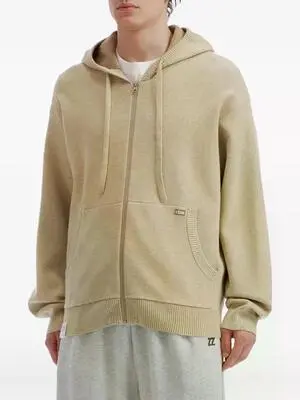 Izzue Logo-print Zip-up Hoodie
