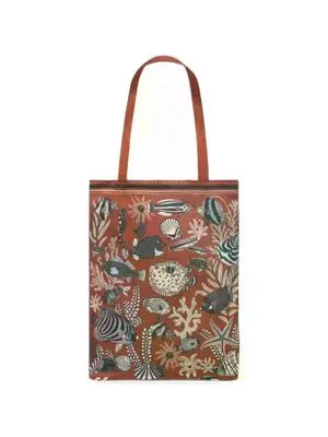 INOUI EDITIONS Neptune Fish-print Tote Bag