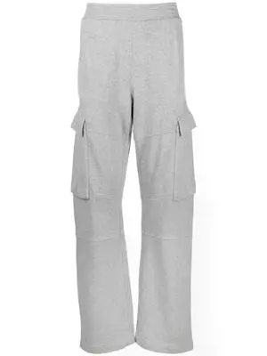 Givenchy Cargo Cotton Track Pants - Grey