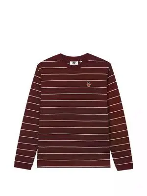 CHOCOOLATE Striped Long-sleeve T-shirt - Red