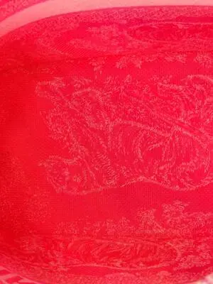 Dior Embroidered Canvas Medium Tote Bag - Pink