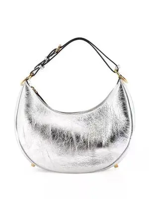 Fendi Graphy Leather Small Hobo Bag