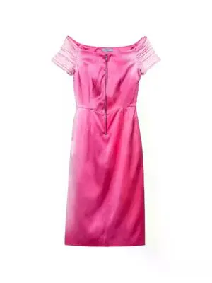 Prada Washed Duchesse Dress