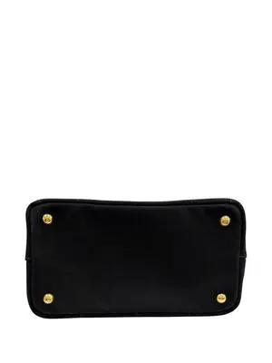 Prada 2013-2026 Small Canvas Canapa Logo Tote Satchel