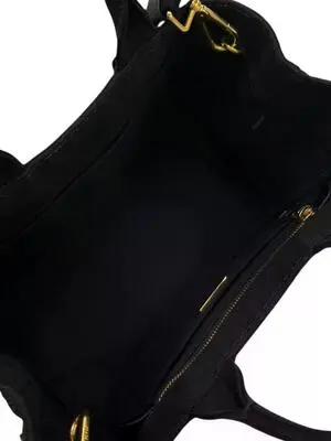 Prada 2013-2026 Small Canvas Canapa Logo Tote Satchel