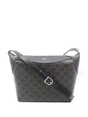 Celine Harry Triomphe Shoulder Bag - Black