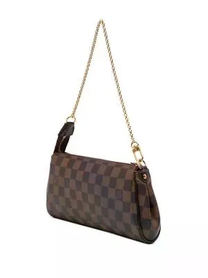 LOUIS VUITTON 2008 Damier Ebene Eva Satchel