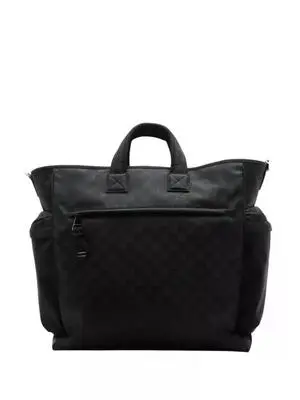 Gucci 2016-2026 Large Gg Nylon Nexus Satchel