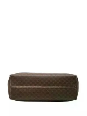 Celine 1996 Macadam Coated Canvas Tote Bag