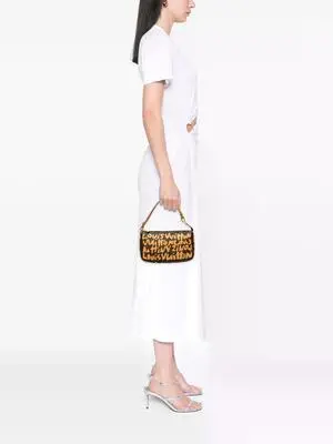 LOUIS VUITTON 2001 Stephen Sprouse Monogram Graffiti Pochette Accessoires Shoulder Bag