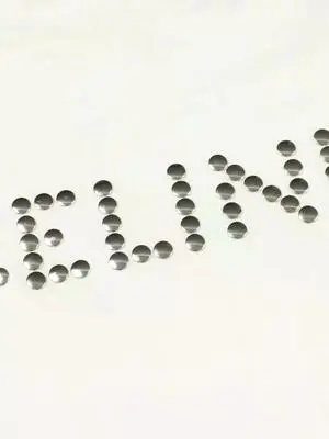 Celine 2010s Studded Logo T-shirt