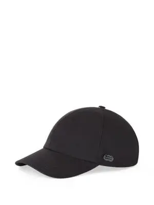 Agnona Logo-plaque Baseball Cap - Blue