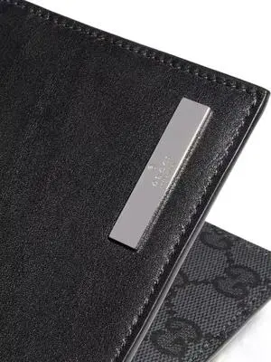 Gucci Bi-fold Wallet With Metal Tag