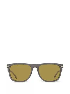 BOSS 1626/s Rectangular-frame Sunglasses - Grey