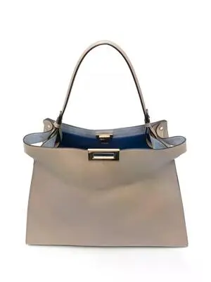 Fendi Large Way Tote Bag - Neutrals