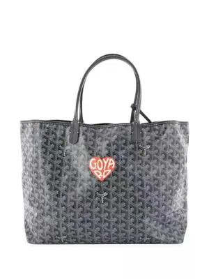 Goyard Saint Louis Printed Coated Canvas Pm Tote Bag