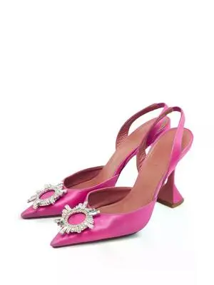 Amina Muaddi Begum Martini-heel Pumps