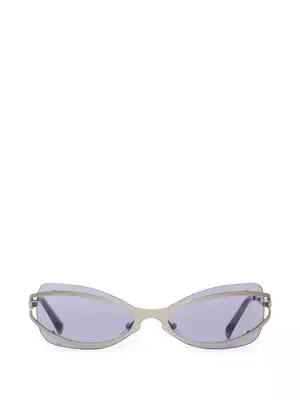 BRU EYEWEAR Cat-eye Frame Sunglasses - Silver