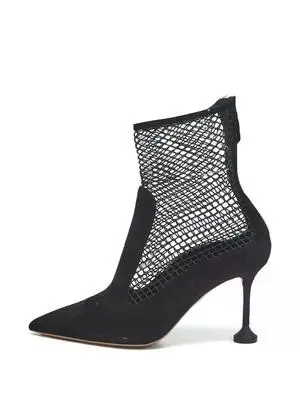 AQUAZZURA Dawn Mesh Ankle Boots