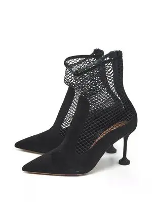 AQUAZZURA Dawn Mesh Ankle Boots