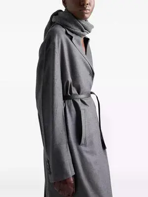 Prada Single-breasted Cashmere And Wool Coat
