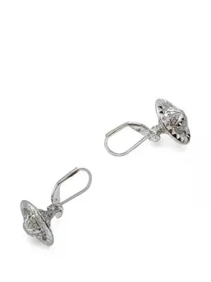 VIVIENNE WESTWOOD Crystal-embellished Orb Earrings