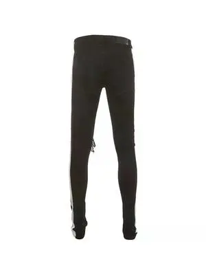 Amiri Side-stripe Distressed Jeans
