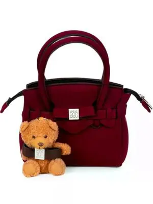 Save My Bag Miss S Bow-detail Tote Bag - Red