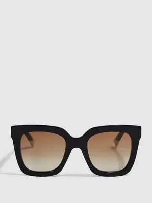 Missoni Cat Eye Tortoiseshell Sunes - Black