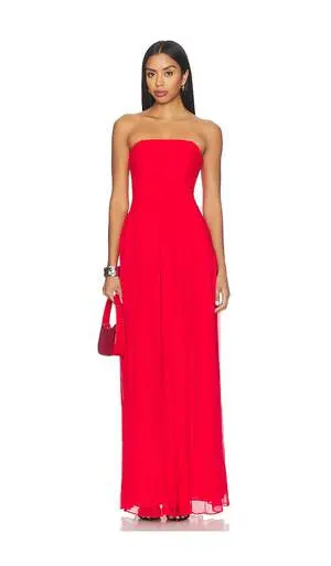 LOVERS AND FRIENDS Alice Strapless Gown In . Also - Red