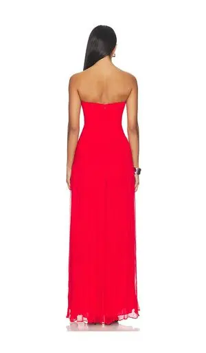 LOVERS AND FRIENDS Alice Strapless Gown In . Also