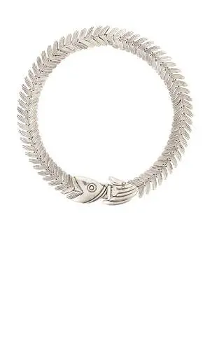 LOVERS AND FRIENDS Ryder Necklace - Metallic Silver