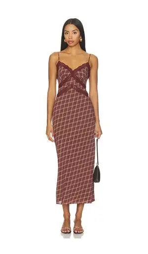 Astr The Label Carin Dress In . Also - Wine