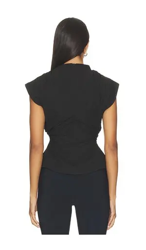 ALL THE WAYS Llana Cinched Top In . Also