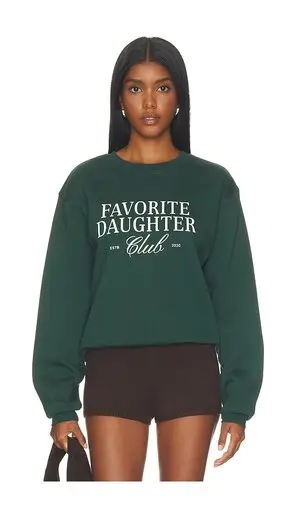 FAVORITE DAUGHTER Club Sweatshirt