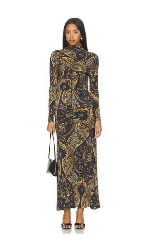 Ulla Johnson Ida Longsleeve Jersey Dress In . Also - Navy