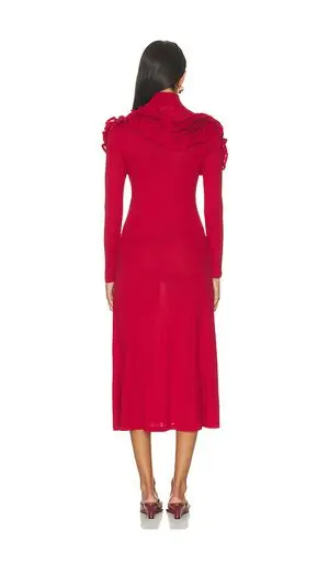 Ulla Johnson Solene Longsleeve Jersey Dress In . Also