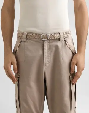 Dolce & Gabbana Woven Goatskin Belt Belts
