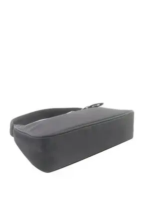 Prada 2019-2026 Mini Re Nylon Re Edition 2000 Shoulder Bag - Black