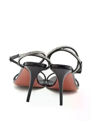 Amina Muaddi Diamante Crystal-embellished Sandals