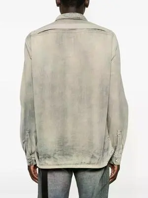 Rick Owens Long-sleeve Buttoned Overshirt