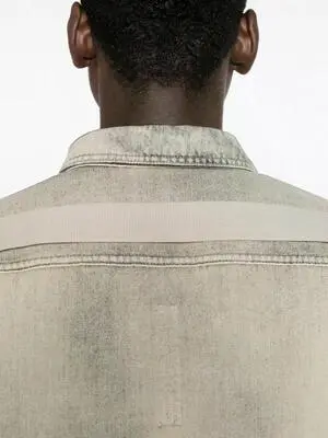 Rick Owens Long-sleeve Buttoned Overshirt