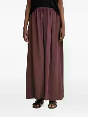 Sisley Elasticated-waist Palazzo Pants