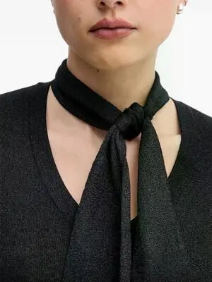 Sisley Tie-neck T-shirt